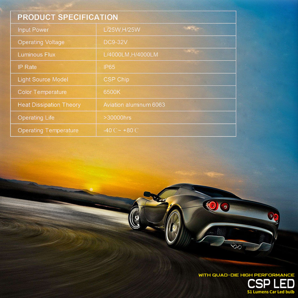 H13 led headlight bulb | led headlight bulb | led headlight car light ...